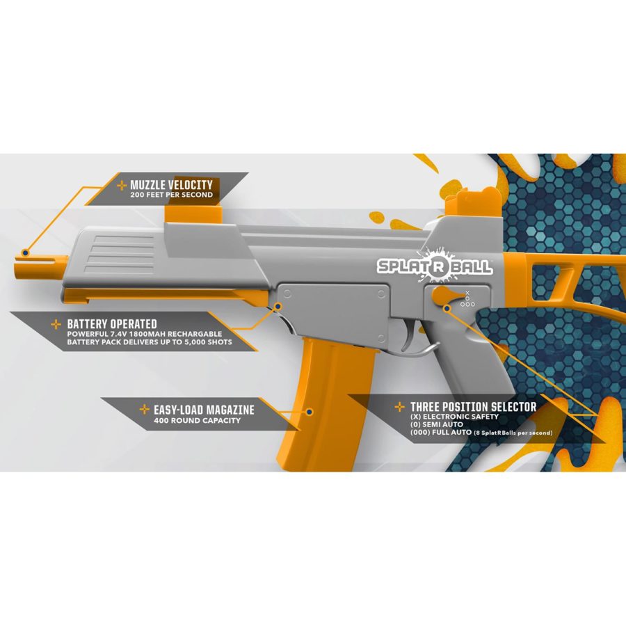 SRB400 Full and Semi Auto Rechargeable Water Blaster refurbished