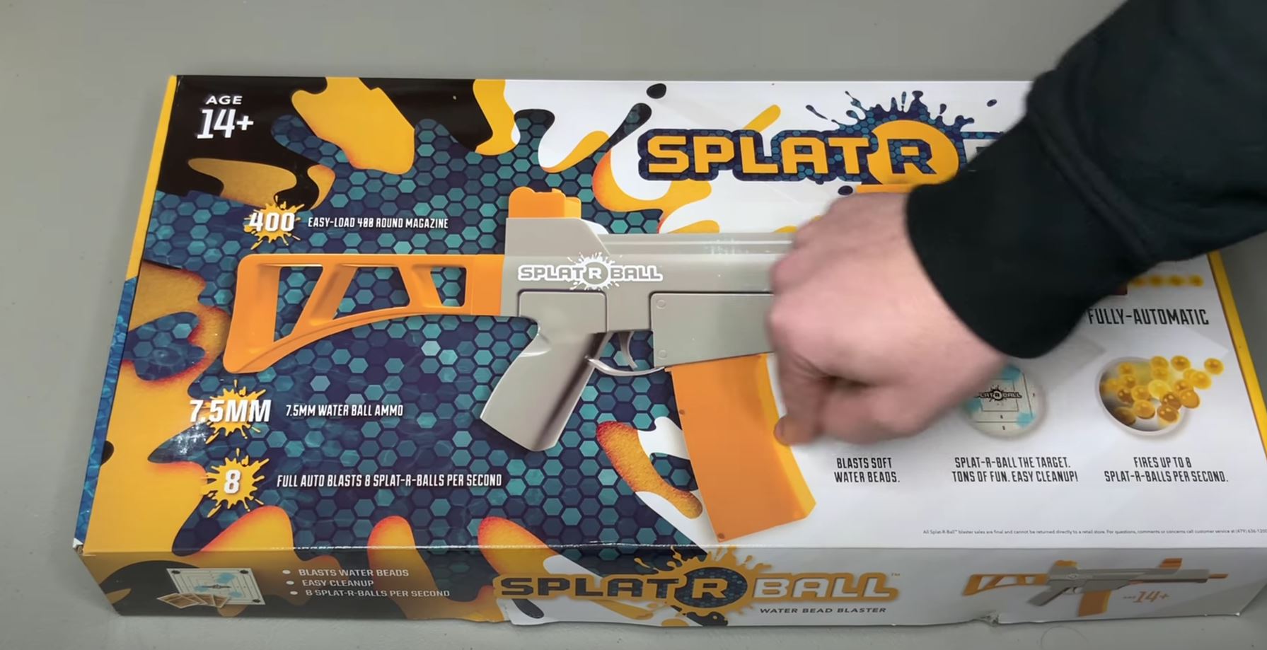 SplatRBall Gel Ball Blaster - Better Than Nerf??? Review by ...