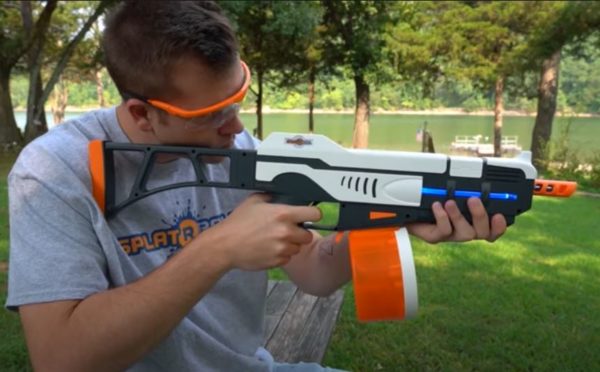 SRB1200 Full Auto Soft Water Gel Ball Blaster Kit Open Box