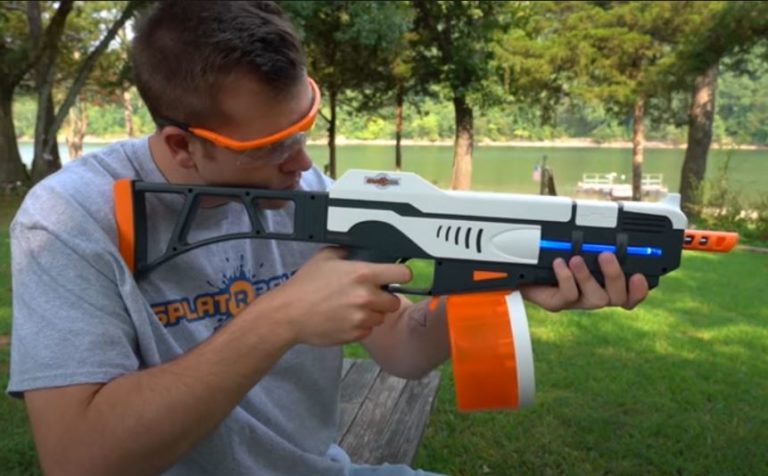 SRB1200 Full Auto Soft Water Gel Ball Blaster Kit Open Box
