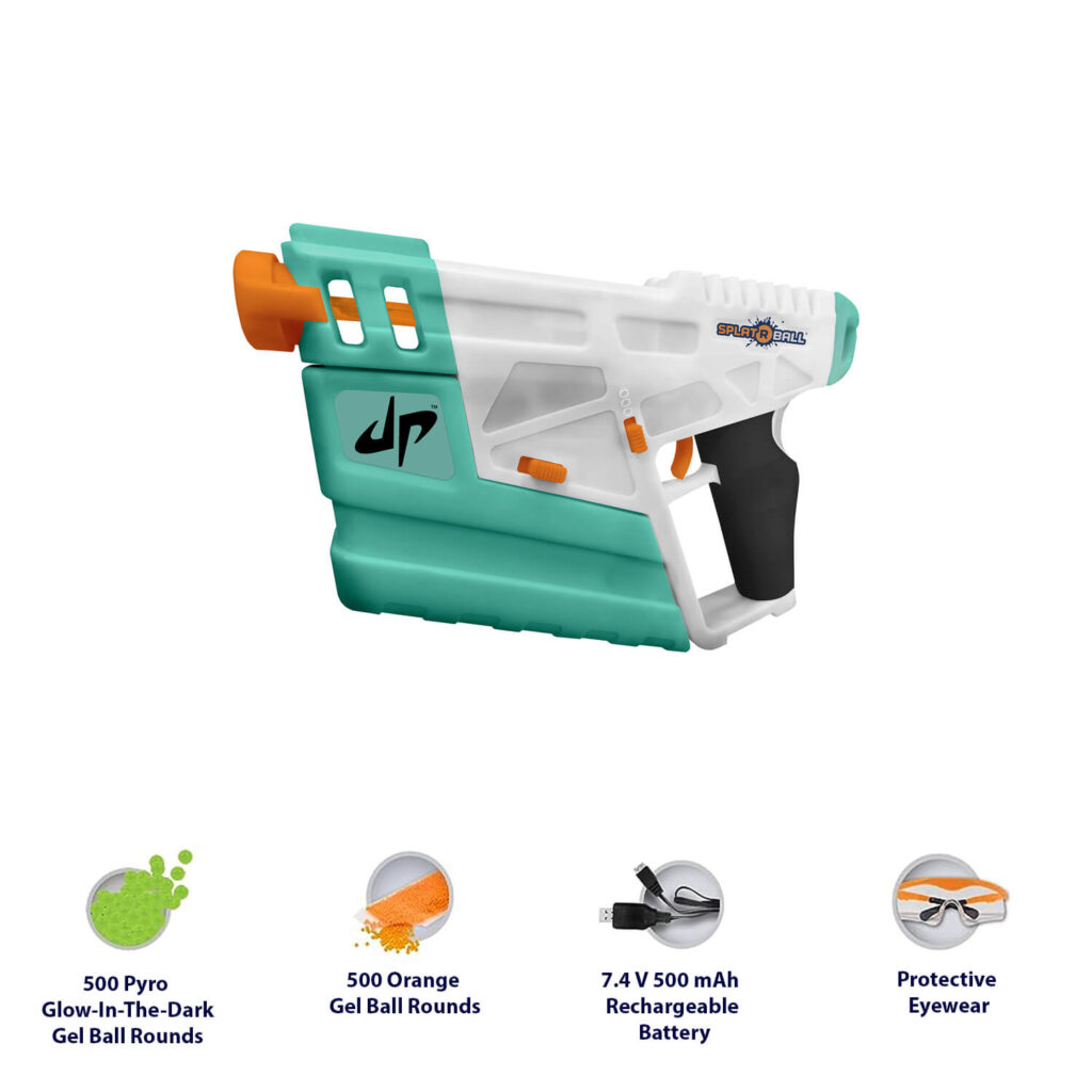 Glow-in-the-Dark Full Auto Gel Ball Bead Blaster SRB800