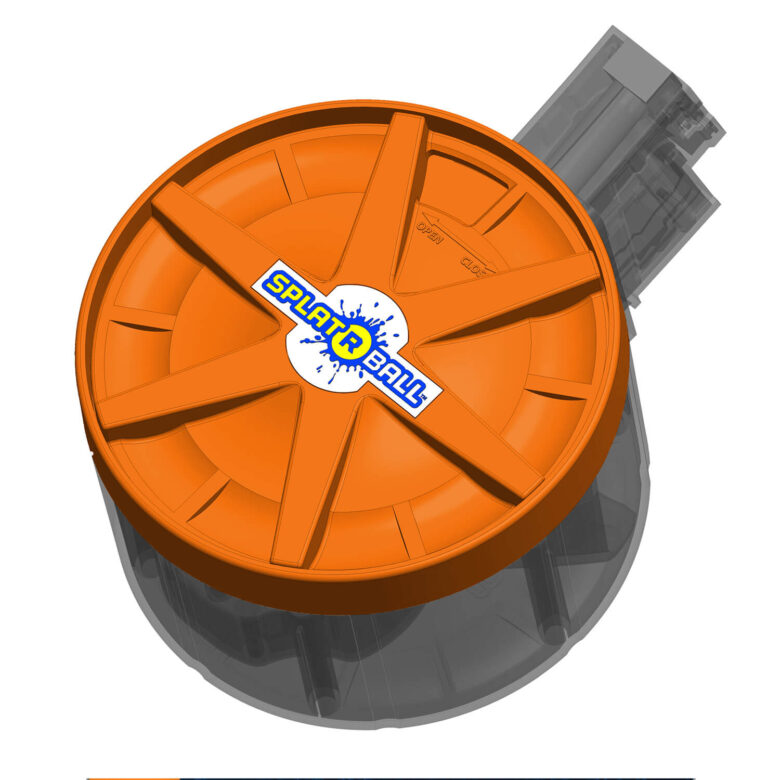 Water Blaster Drum Magazine 800 Round- SplatRBall
